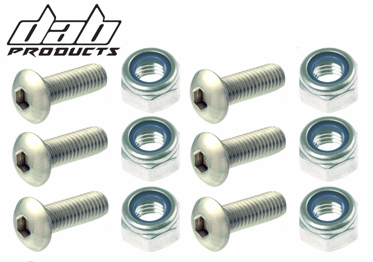 DAB PRODUCTS TRIALS REAR SPROCKET NUT AND BOLT SET 6PC GAS GAS MONTESA ...