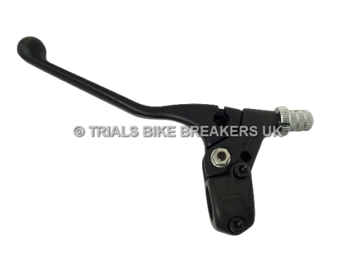 DOMINO FORGED FRONT BRAKE CABLE LEVER ASSEMBLY FOR FANTIC BSA AERIAL T ...